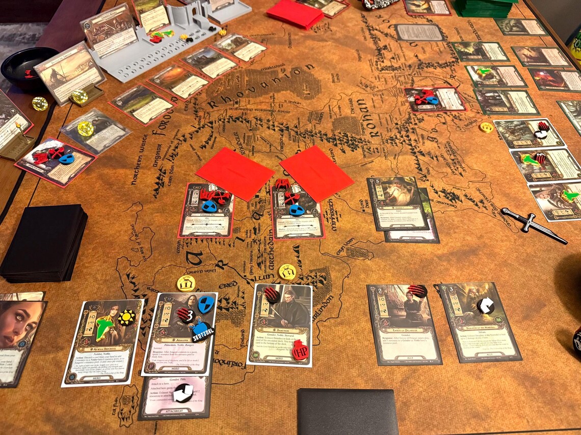 Lord of the Rings LOTR LCG Token Set - Etsy