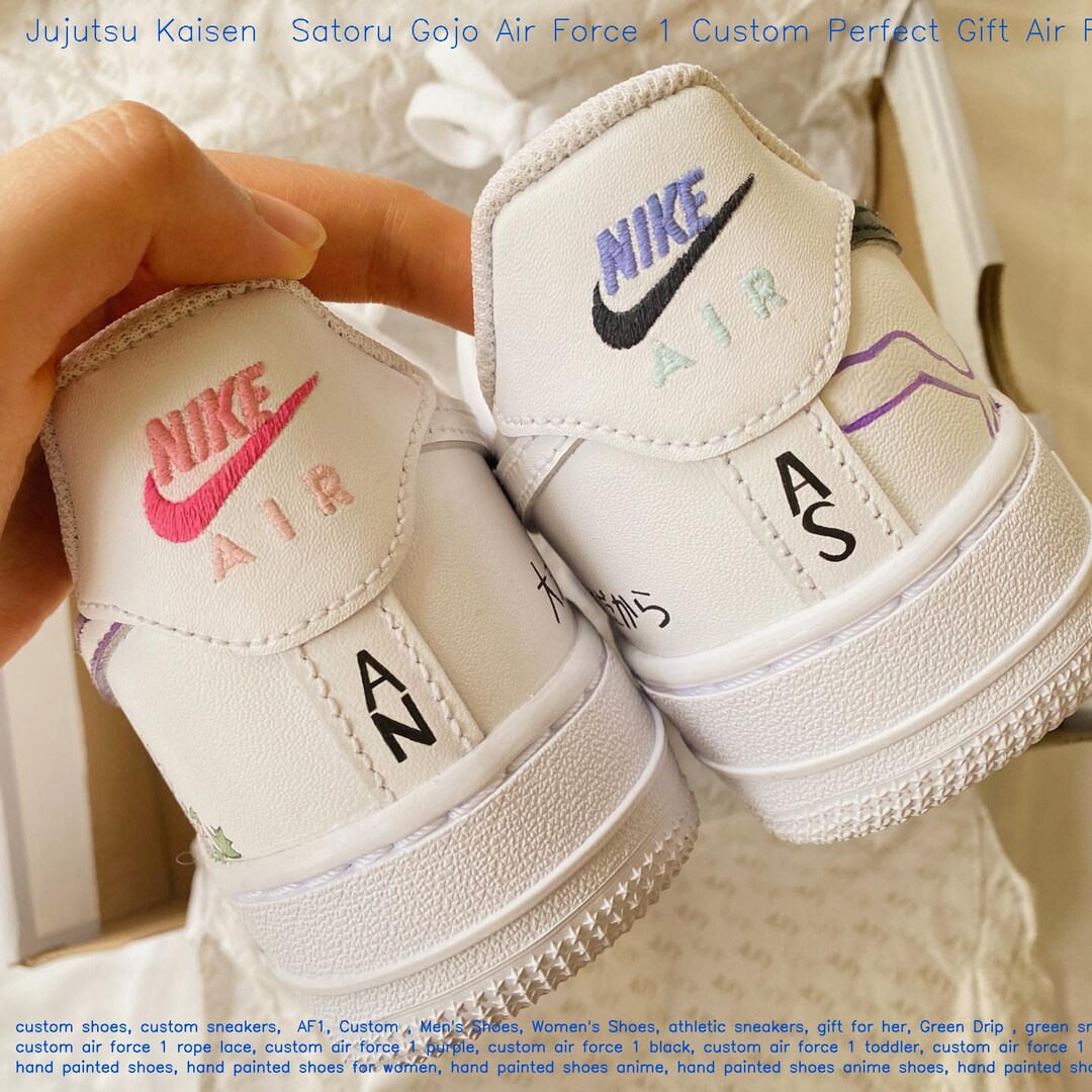 Jujutsu Kaisen Satoru Gojo Air Force 1 Custom Perfect Gift Air - Etsy UK