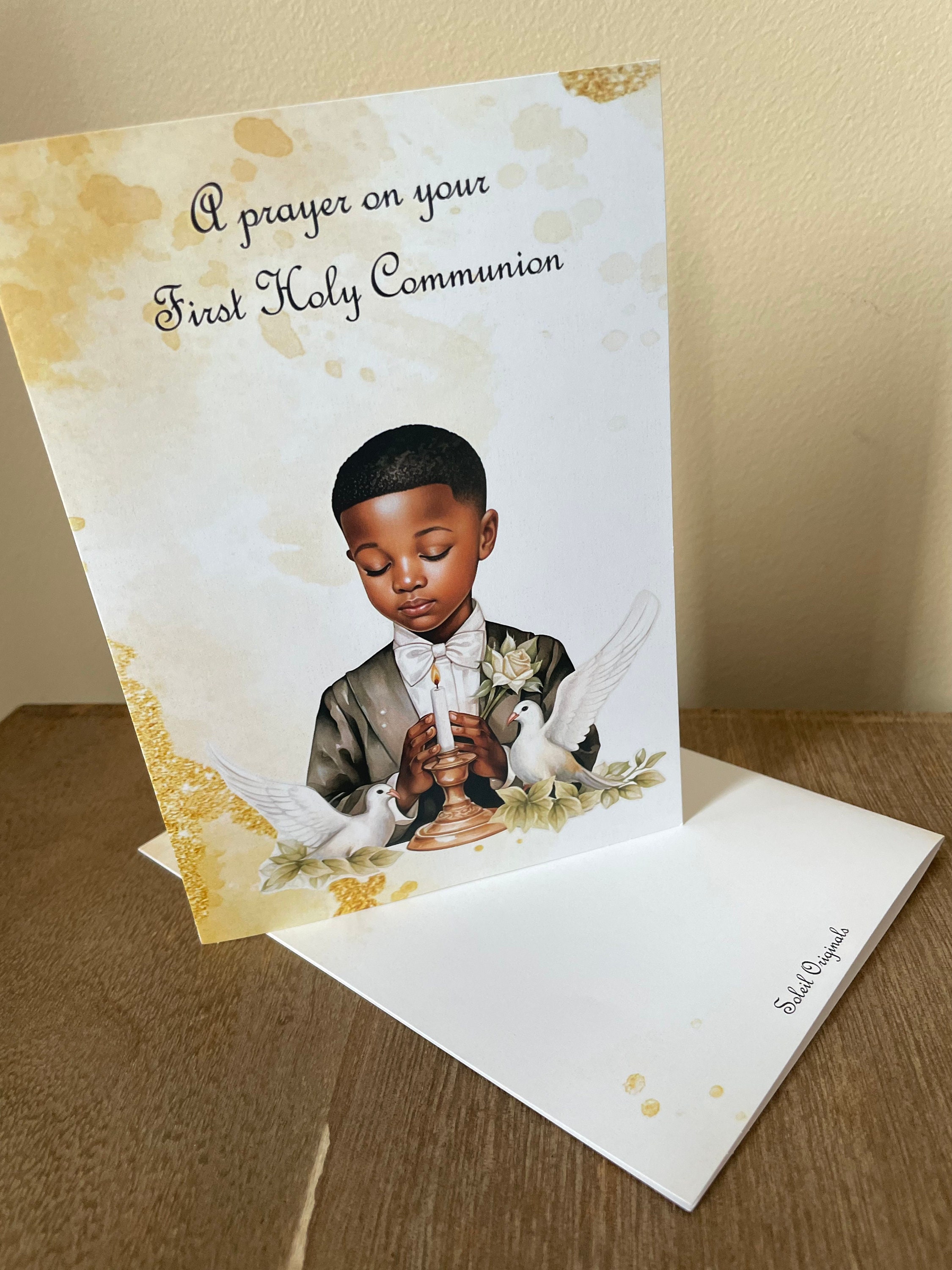 African American Communion Cards, Black Communion Cards, Communion ...