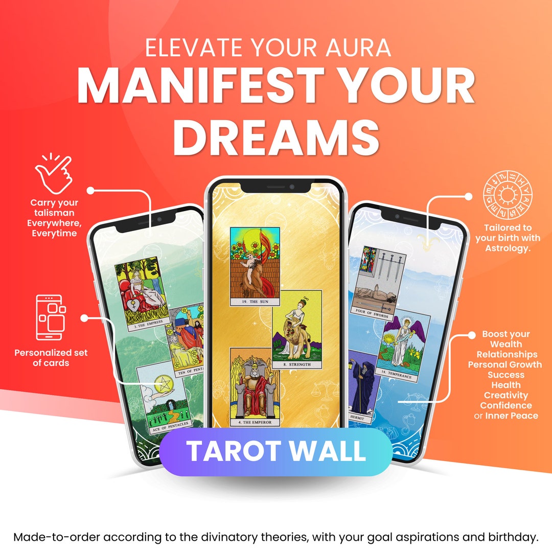 Personalized Tarot Phone Wallpapers Aligning Energies for Wealth ...