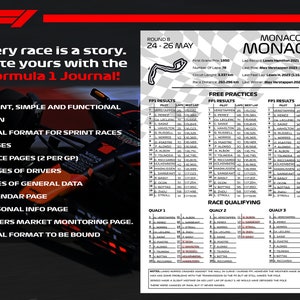 F1 JOURNAL 2024, F1 Planner 2024, MEXICO Gp! Download PDF, 75 Pages ...