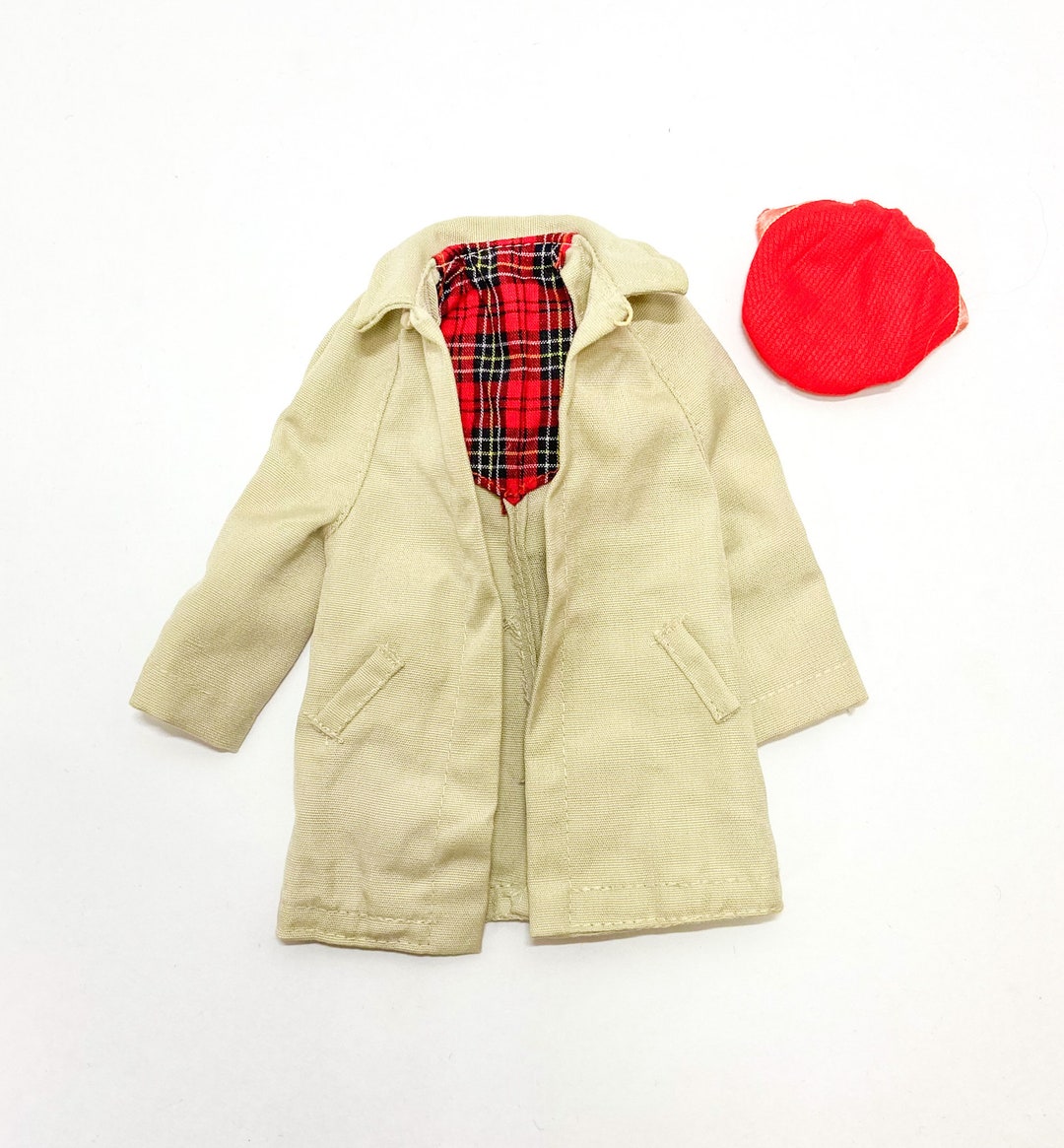 Vintage Ken Rally Day Trench Coat and Hat 1962-1963 788 - Etsy