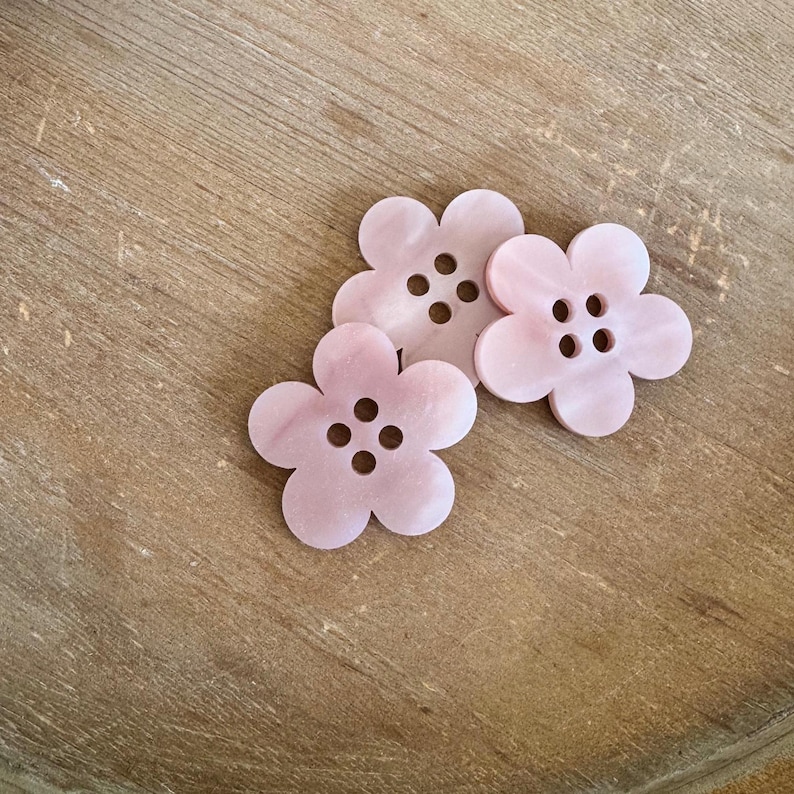 Flower Buttons, Acrylic Flower Buttons for Sweaters, Vest Buttons ...