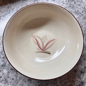 Vintage WINFIELD Pottery Porcelain 5.75 Dragon Flower Bowl Dish MCM - Etsy