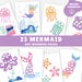 Do a Dot Printable, Mermaid Dot Marker Pages, Easy Kids Coloring Pages ...