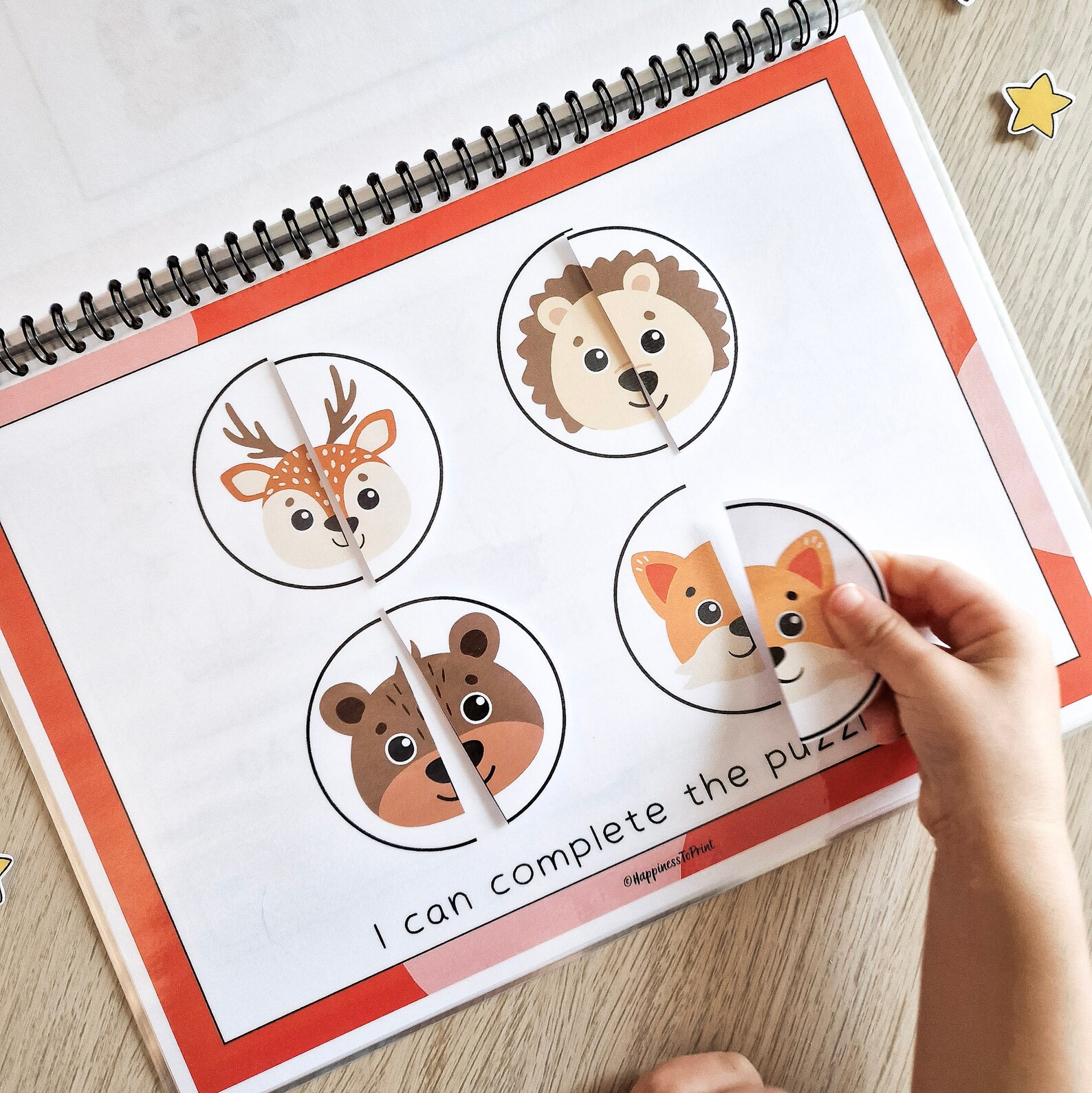 Toddler Printable Busy Book, My First Busy Book, Quiet Book Toddler ...