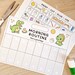 Morning Routine Printable for Kids, Routine Chart for Toddler, Tracker ...