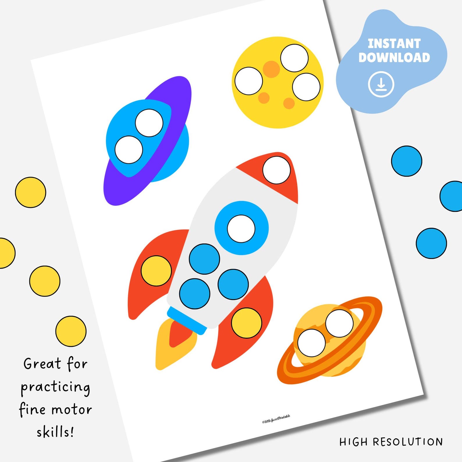 Do a Dot Printable, Vehicles Dot Marker Pages, Easy Kids Coloring Pages ...