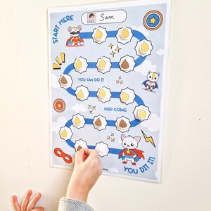 Potty Training Chart Printable, Toddler Potty Sticker Chart, Potty ...