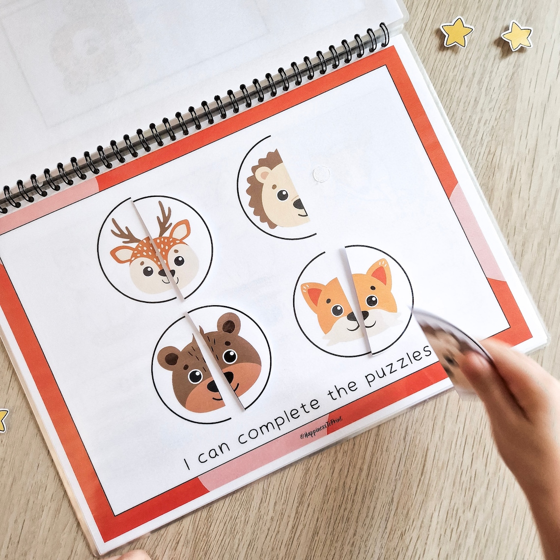 Toddler Printable Busy Book, My First Busy Book, Quiet Book Toddler ...