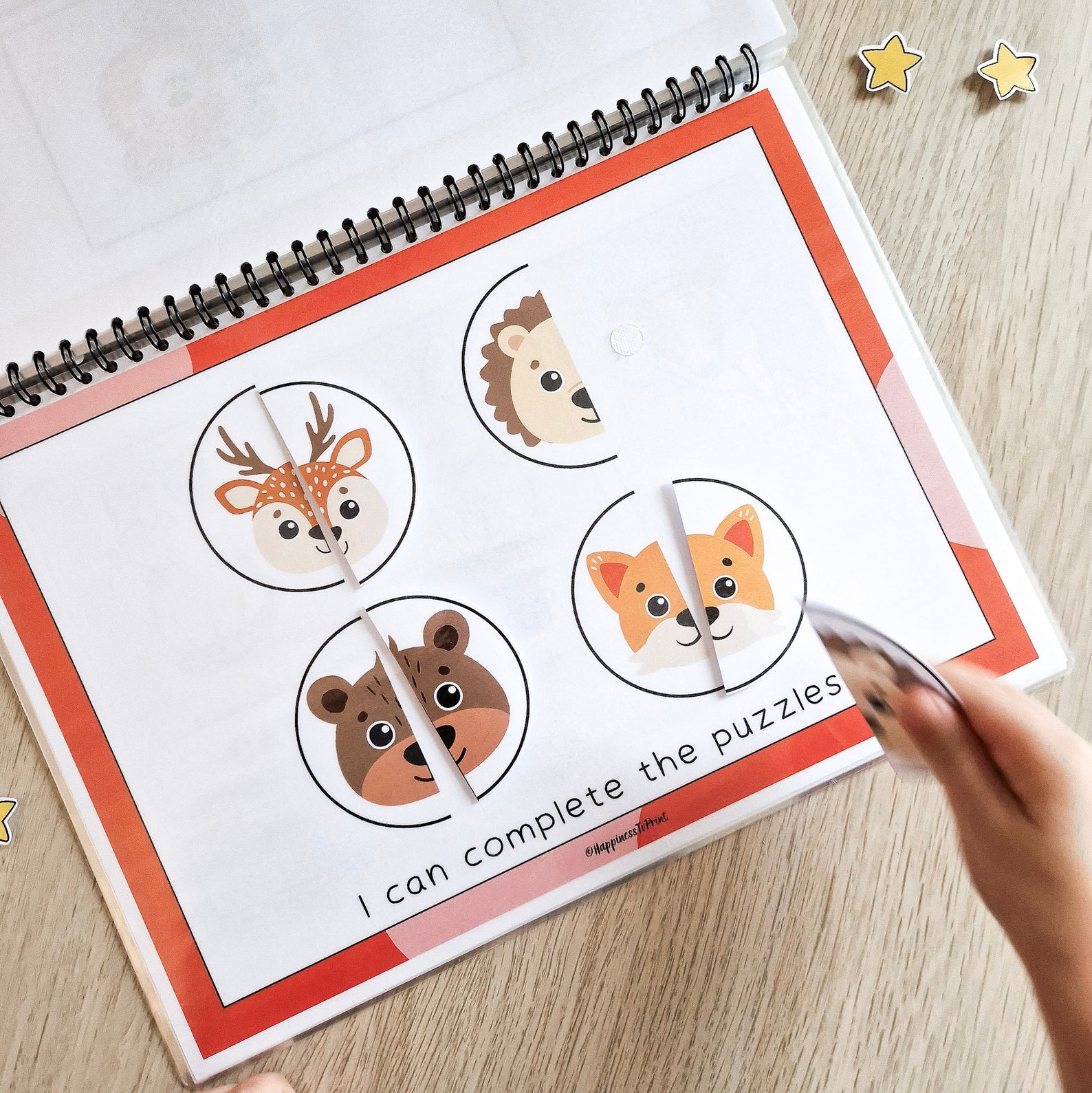 Toddler Printable Busy Book, My First Busy Book, Quiet Book Toddler ...