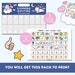 Bedtime Flip Chart Routine Printable Visual Schedule Kids Toddler Daily ...