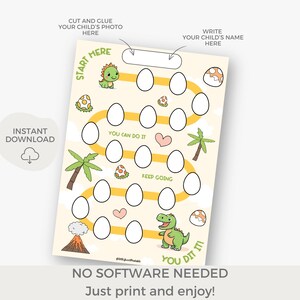 Potty Training Chart Printable, Toddler Potty Sticker Chart, Potty ...