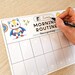 Morning Routine Printable for Kids Routine Chart for Toddler Tracker ...