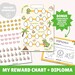 Behavior Chart Printable, Sticker Chart Printable, Reward Chart for ...