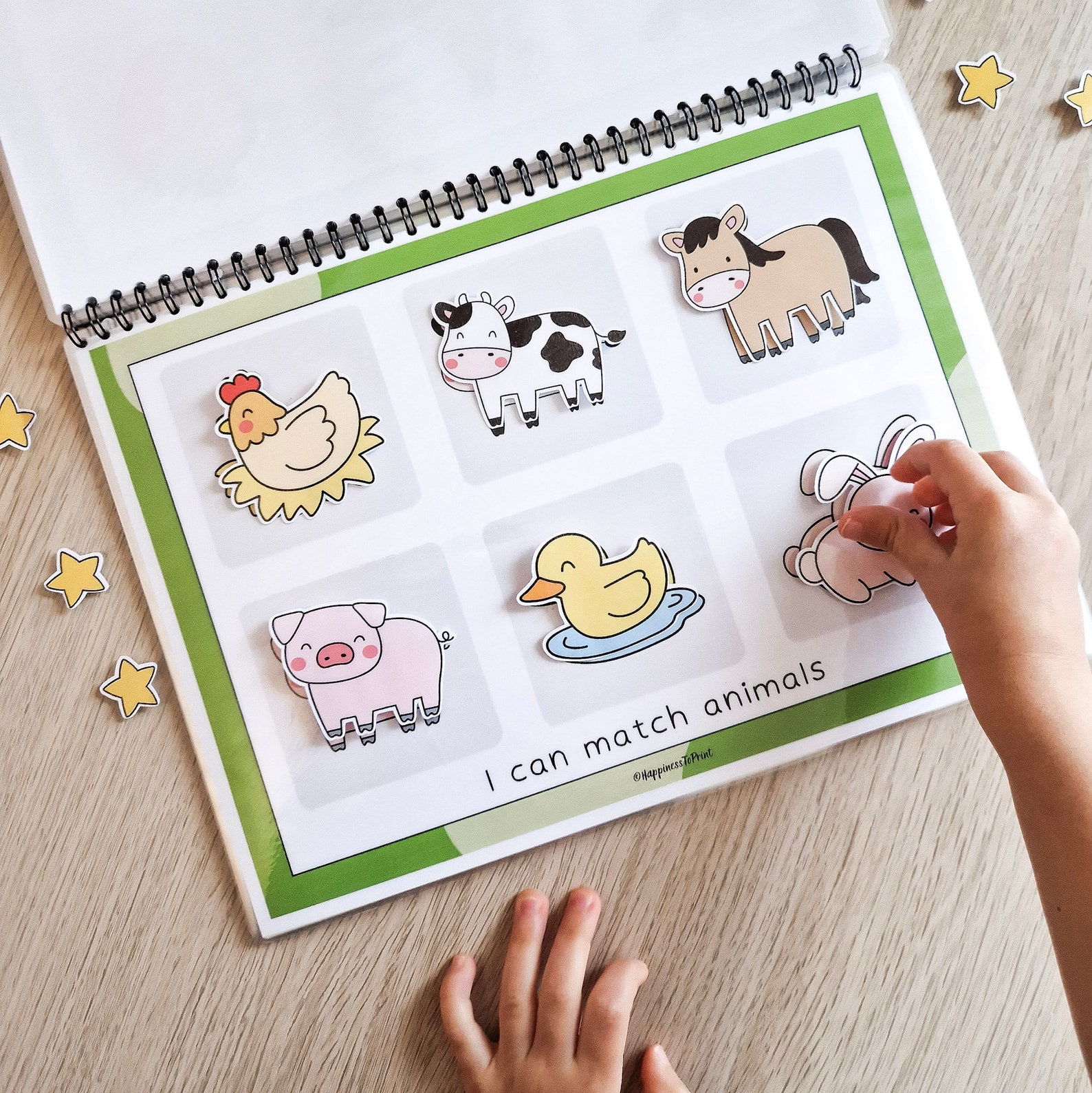 Toddler Printable Busy Book, My First Busy Book, Quiet Book Toddler ...