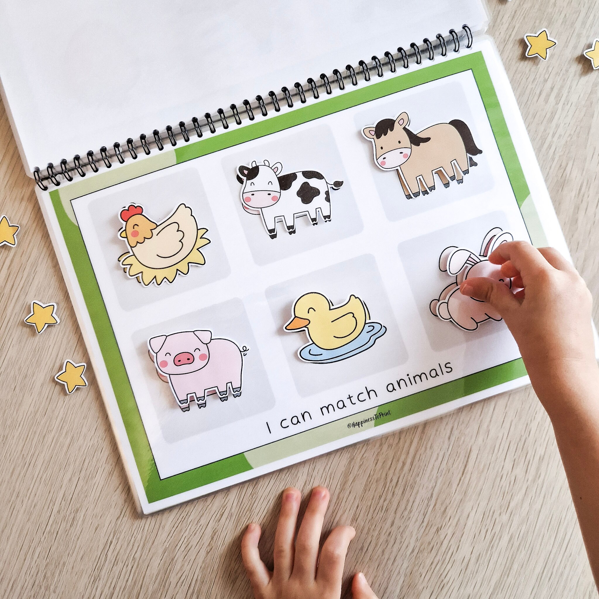 Toddler Printable Busy Book, My First Busy Book, Quiet Book Toddler ...