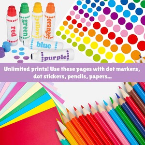 Do a Dot Printable, Mermaid Dot Marker Pages, Easy Kids Coloring Pages ...