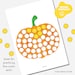 Do a Dot Printable, Fruits Vegetables Dot Marker Pages, Easy Kids ...