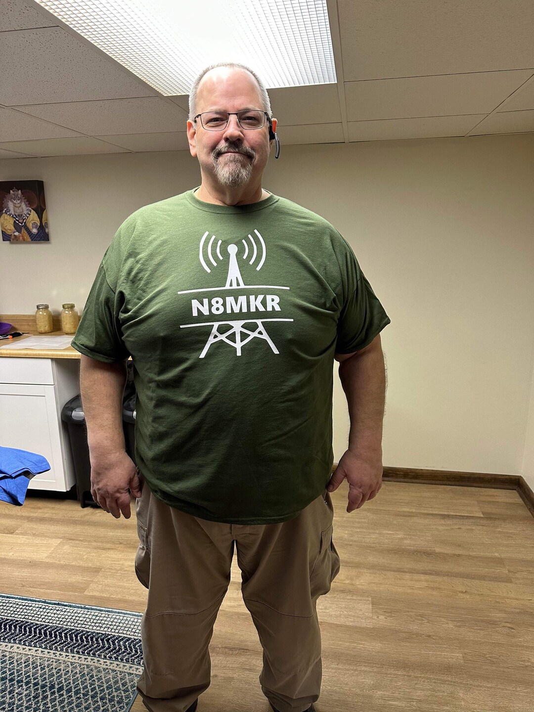 Custom Ham Radio Call Sign Antenna Tee Shirt - Etsy