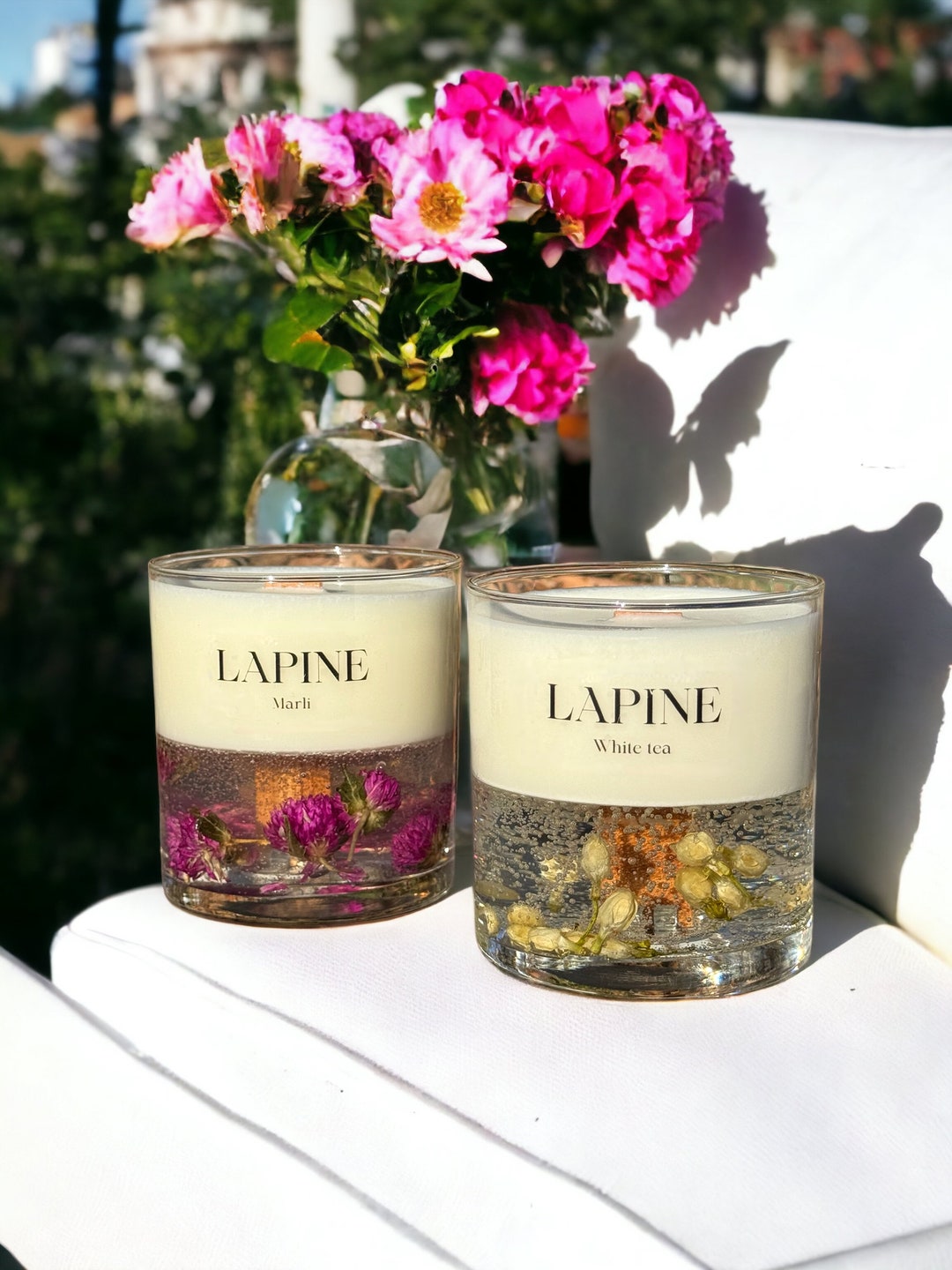 Natural Soy and Gel Wax Candle. Gel Wax, Soy Wax. Hand Made and Hand ...