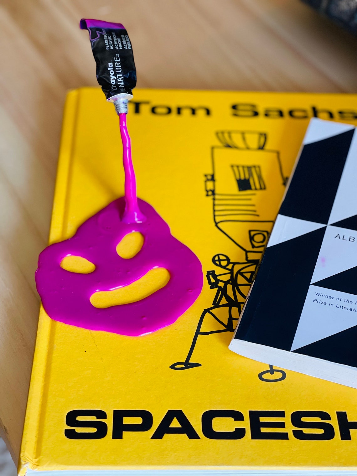 Smiley Face Paint Spill Sculpture - Etsy Canada