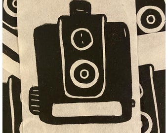 Wood & Linocut Prints - Etsy Canada