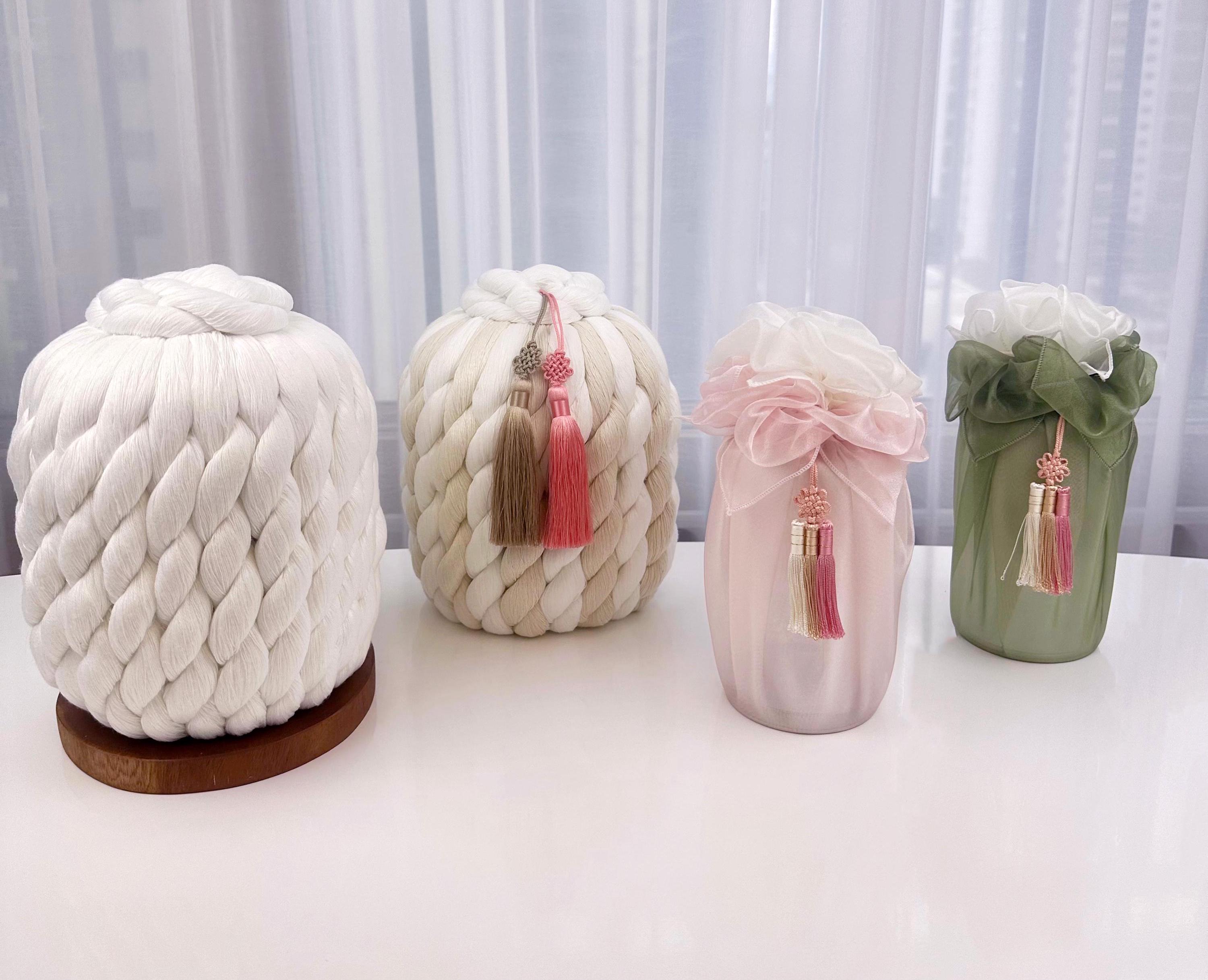 Oval Large Yarn Thread Cake | Handmade Yarn Cake for Korean Dol and ...