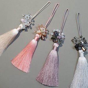 Beads Tassel Norigae | Hanbok Accessory 노리개 | Korean Traditional Decor ...