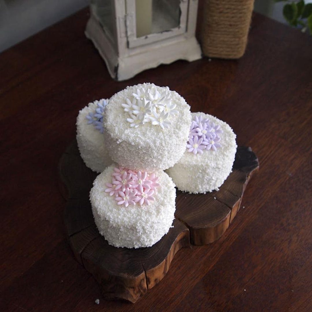 Mini Flower Rice Cake | Faux Rice Cake | Korean Dol Party | Baek Il ...