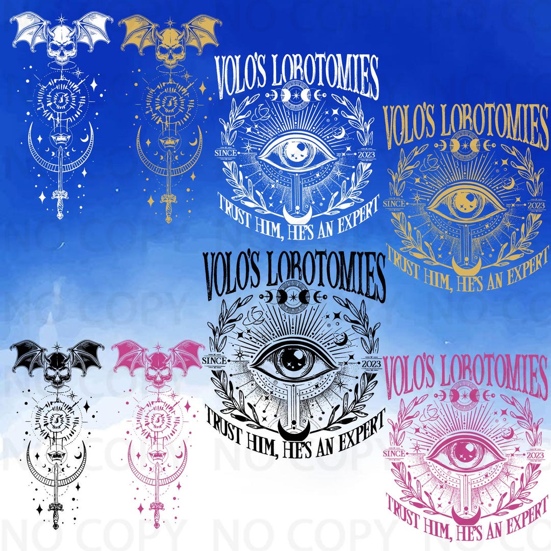 Volo’s Lobotomies Digital PNG Download, I Got My Lobotomy at Volo's PNG ...