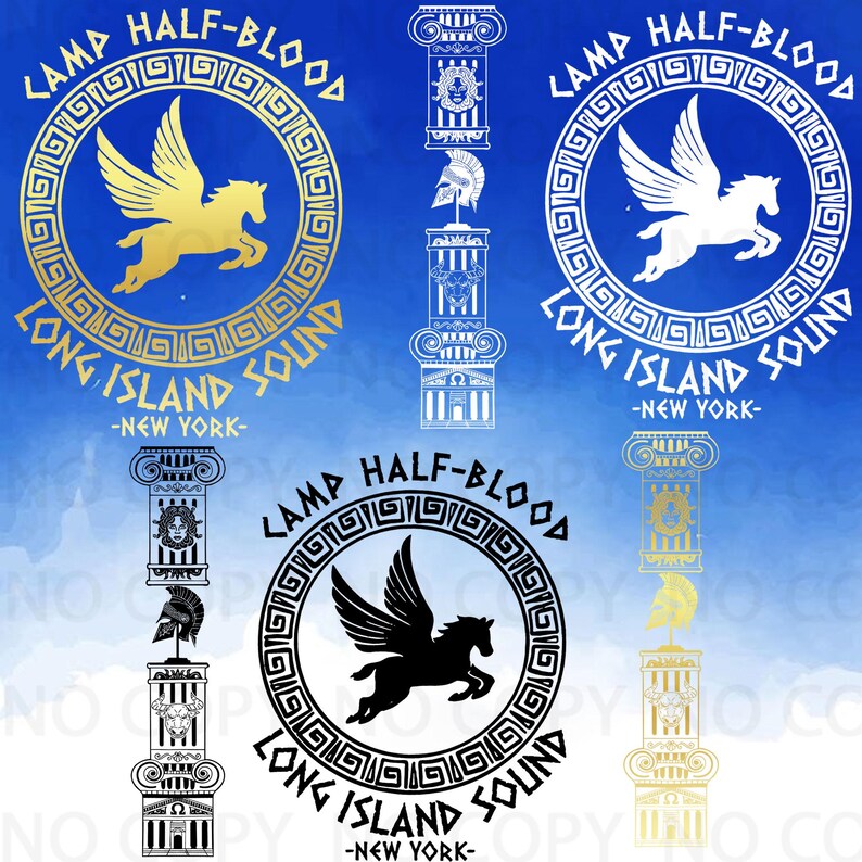 Camp Half Blood Svg Png, Halfblood Svg, Percy Jackson and Olympian ...