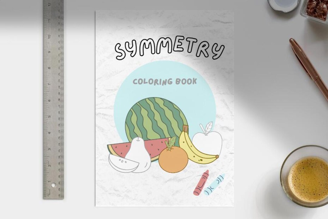 Symmetry Coloring Book for Kids | Fun and Educational Printable ...