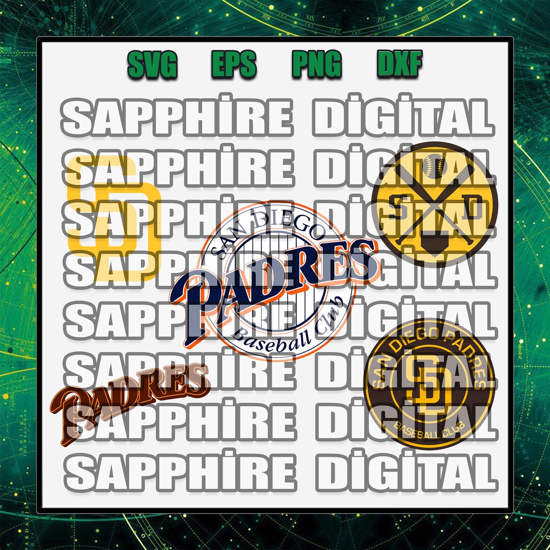 San Diego Padress SVG PNG, Svg Sports Files, Svg for Cricut, Clipart ...