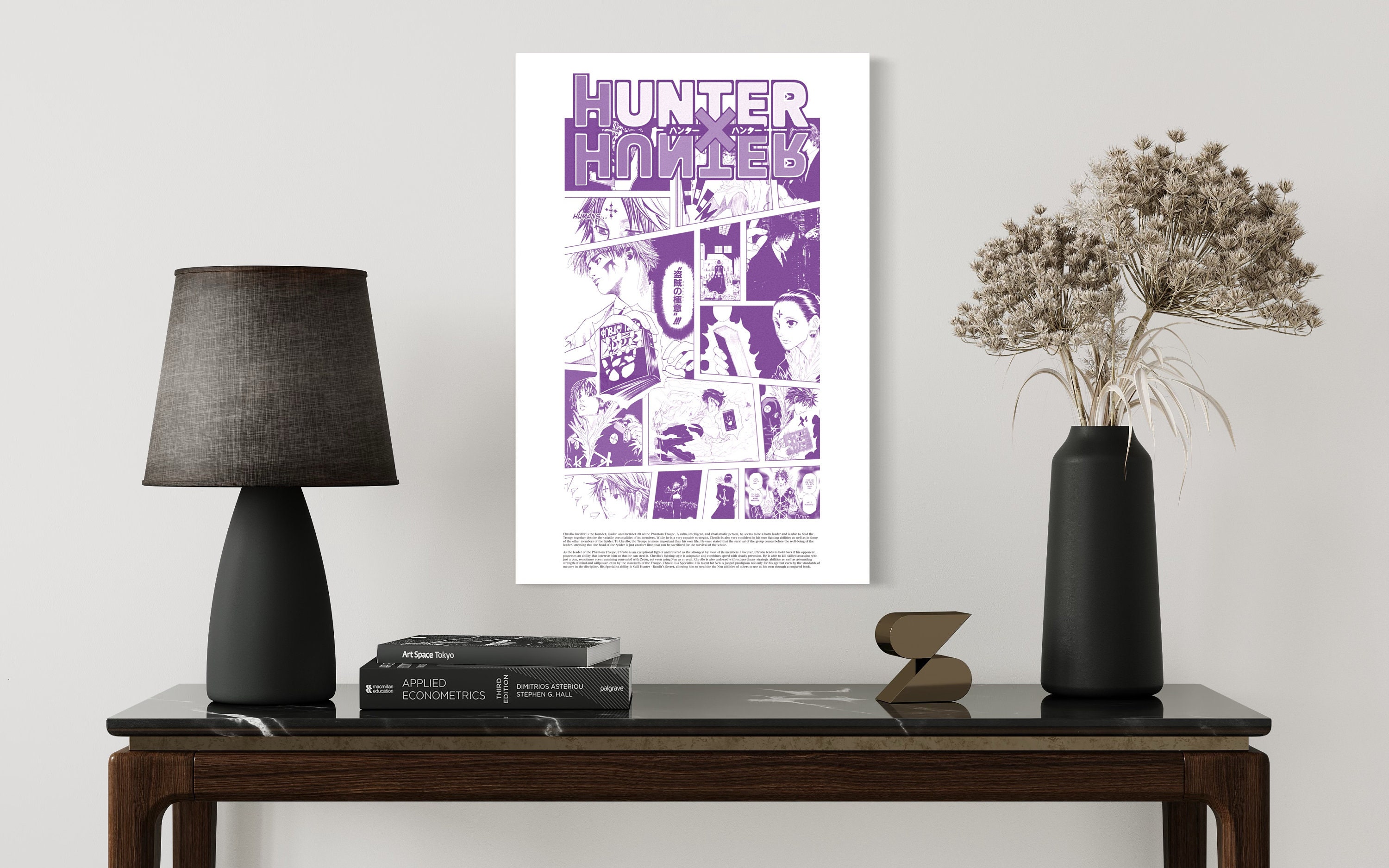 Chrollo Lucilfer Manga Poster - Etsy