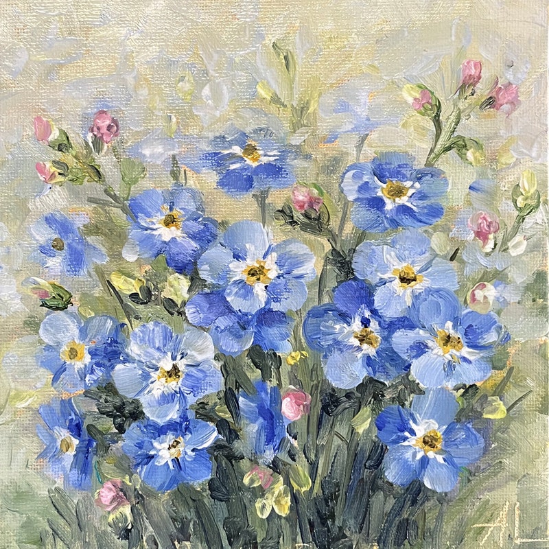 Forget Me Nots - Etsy