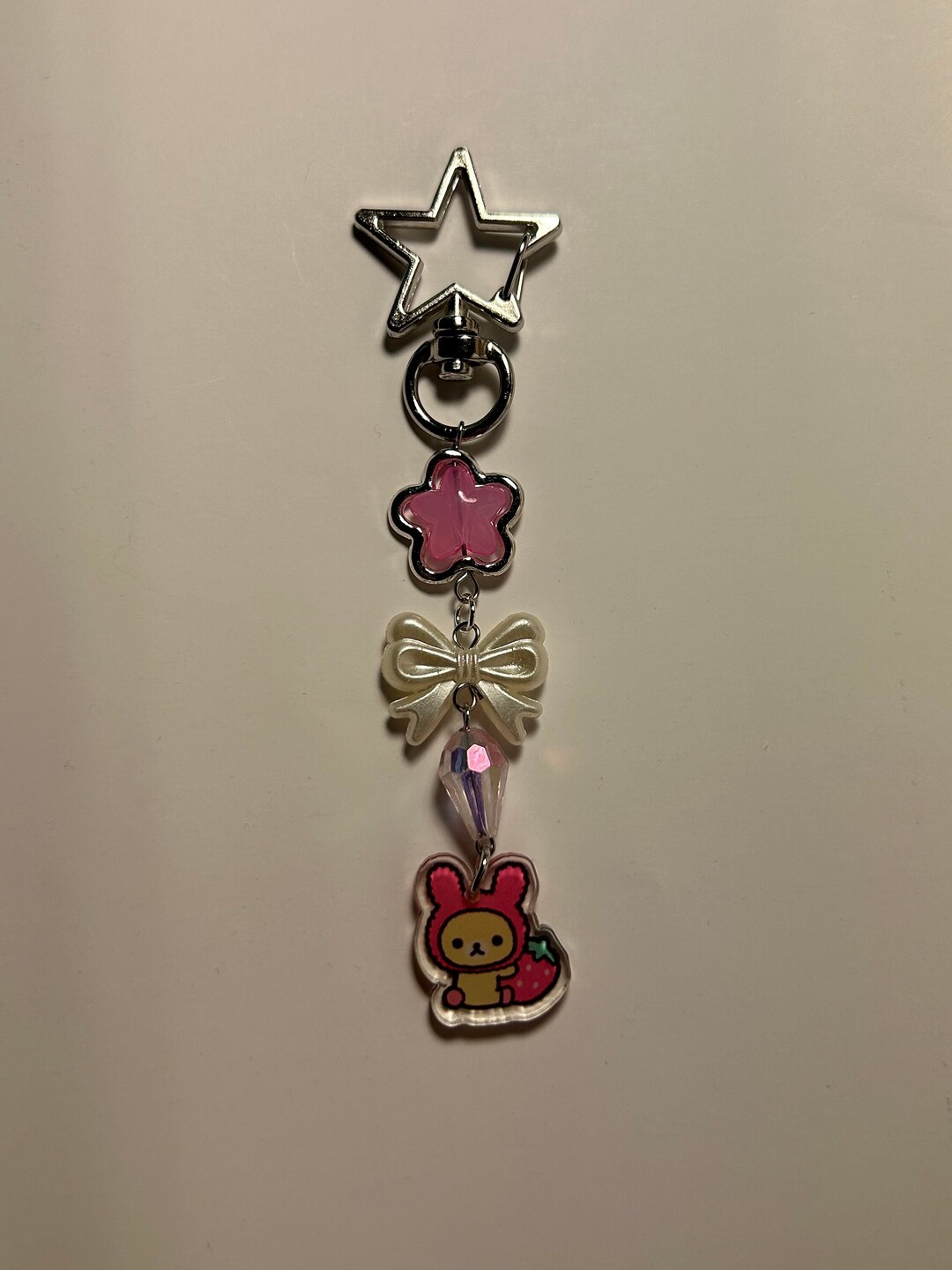 Rilakkuma Charm Keychain - Etsy