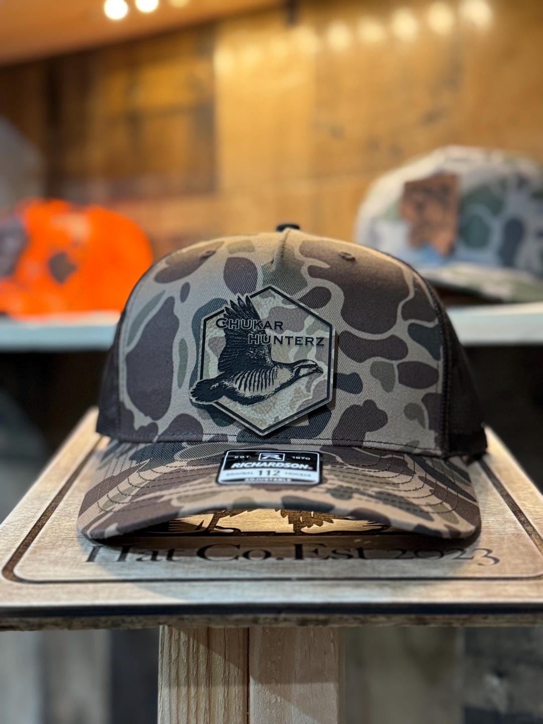 Richardson Trucker Hat - Custom Hat - Nevada Hunting Hat - Bird Hunting ...