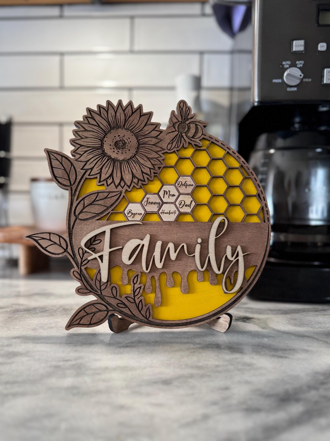 Bee Hive Family Tree,gift for Nana, Honey Bee,gift for Mom,gift From ...