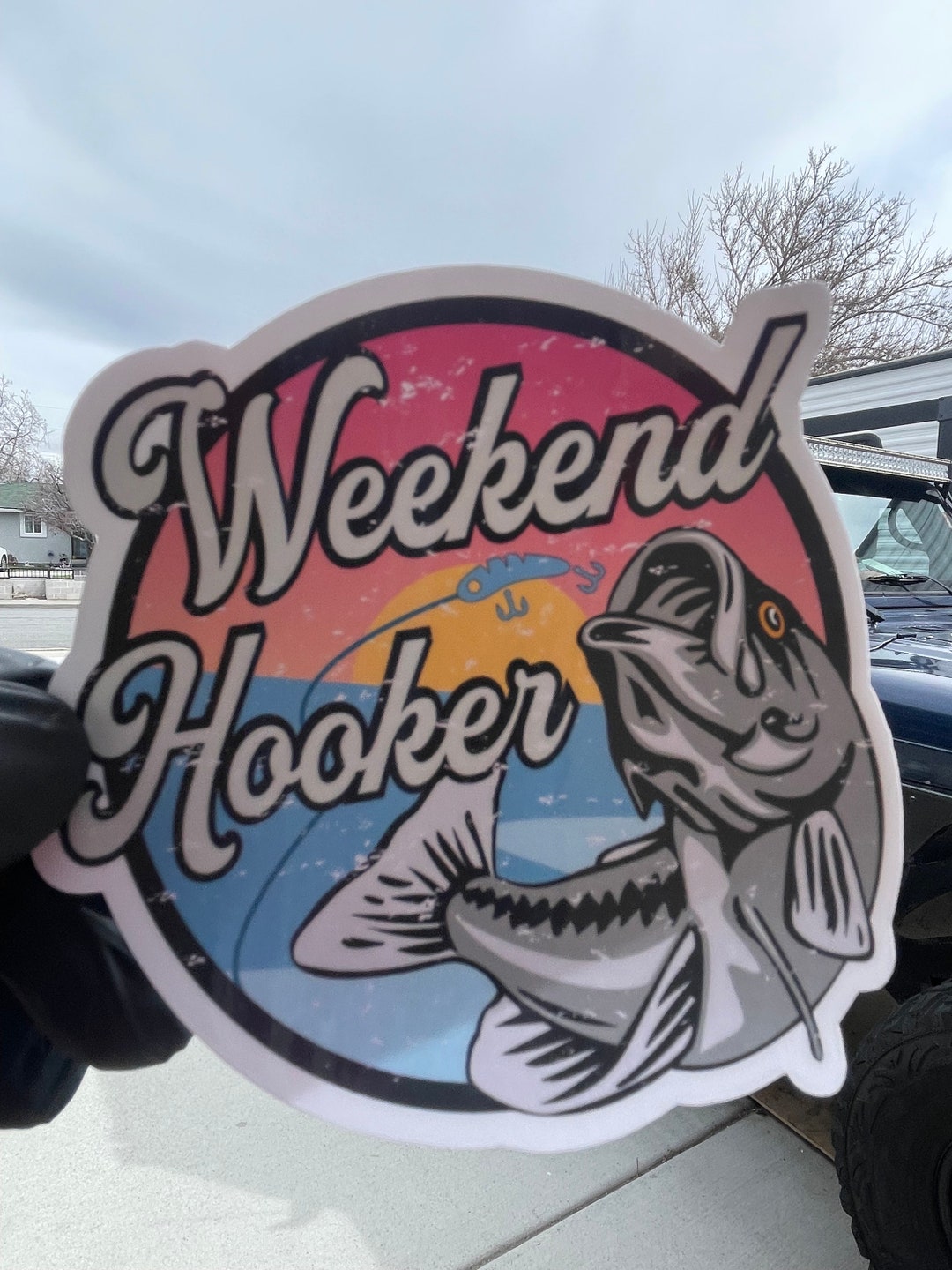 Bass Fish Sticker Fishing Sticker Fish Sticker Boat Fishing Sticker ...