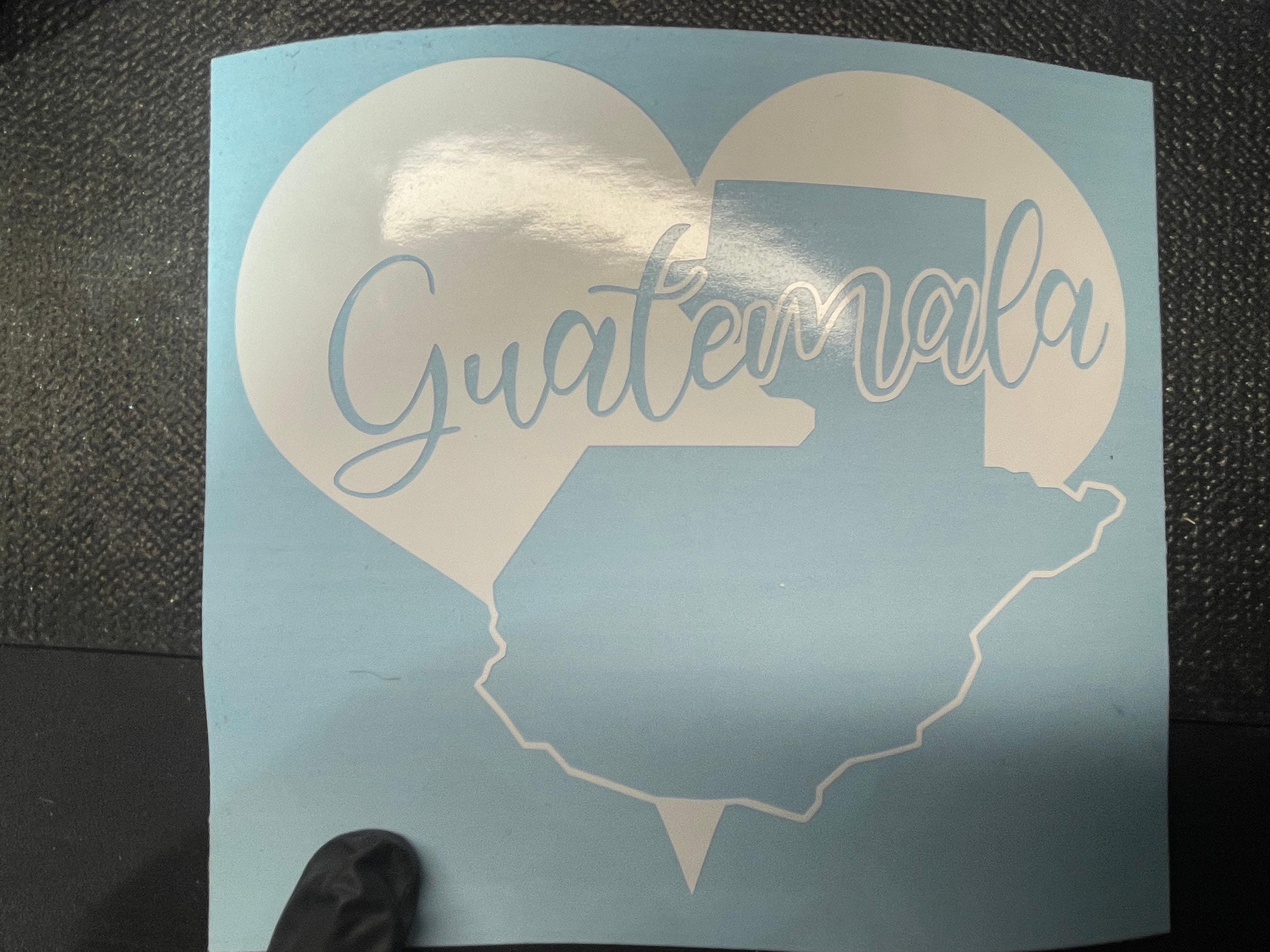 Guatemala Vinyl Sticker Chapin Chapina Vinyl Sticker Sup Vos Sticker ...