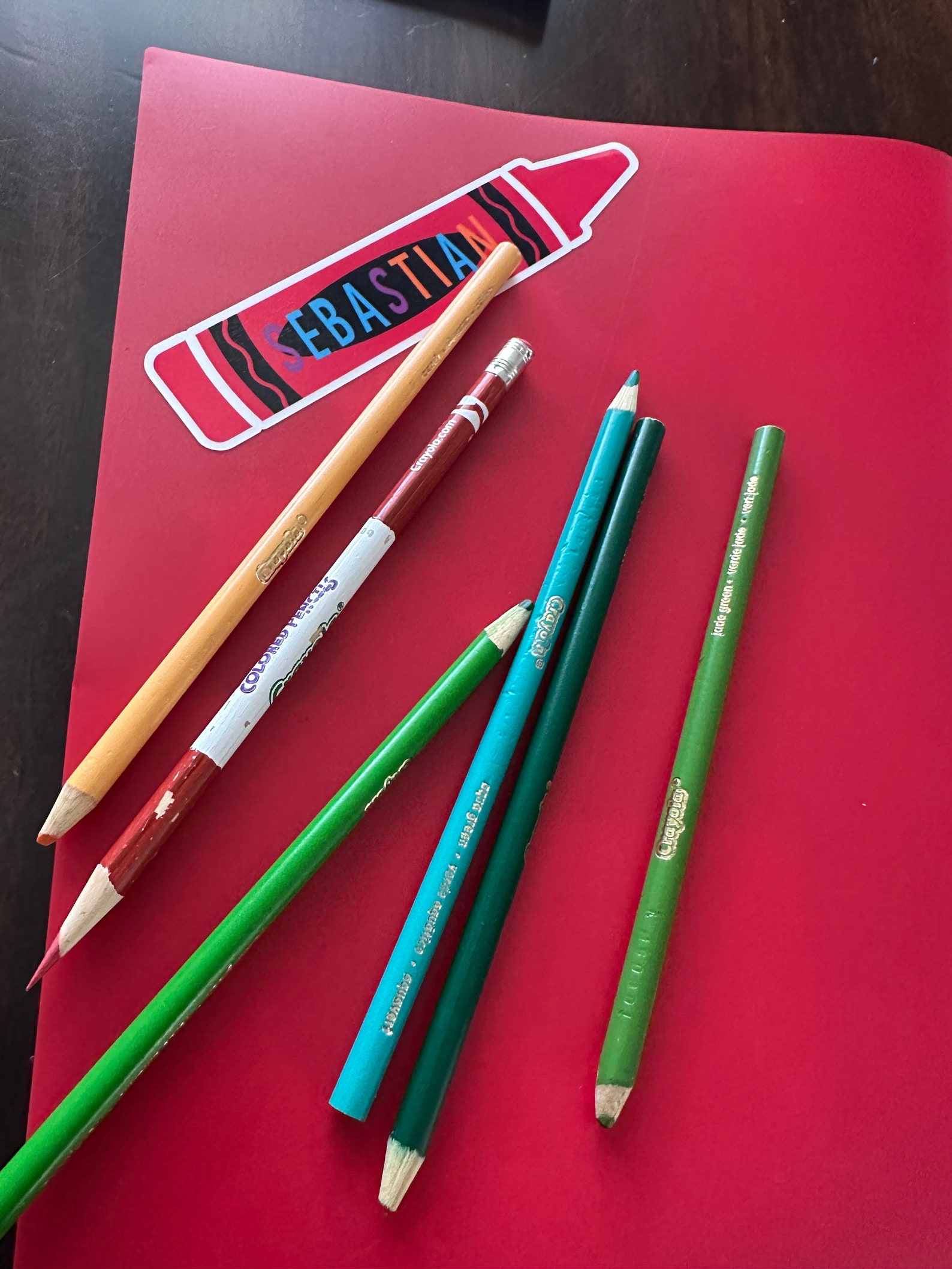 Custom Name Tag Sticker Pre School Name Tag Crayon Name Tag Lunch Box ...