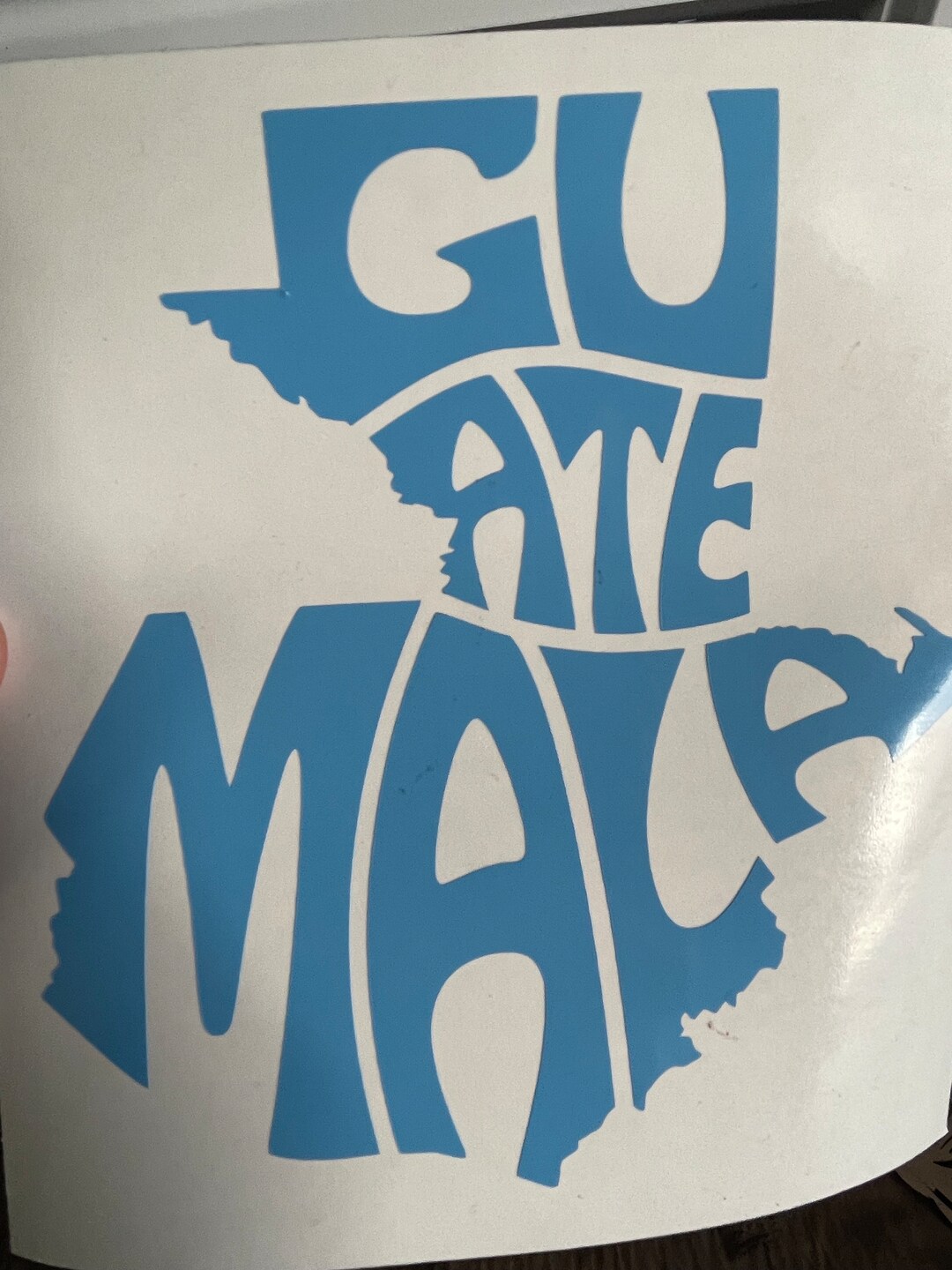 Guatemala Vinyl Sticker - Chapin Chapina Vinyl Sticker - Sup Vos ...