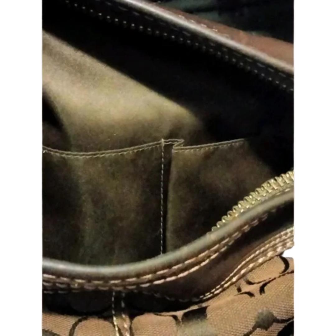 Coach Vintage Signature Bleeker Duffle Bucket Brown Bag Authentic - Etsy