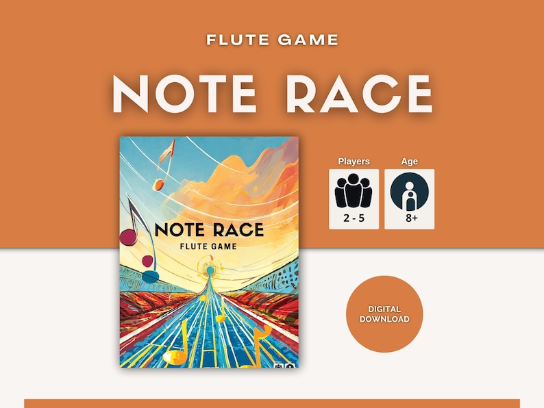 Note Race Flute Game Music Game Flute Group Game Flute Group Lesson ...