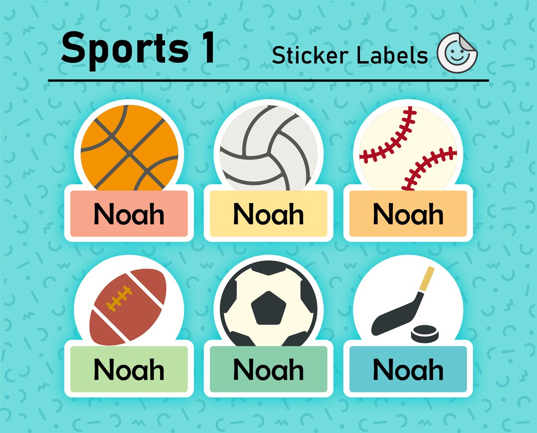 Custom Stick on Tags Custom Name Tags Kids Name Tags Kids Name Labels ...