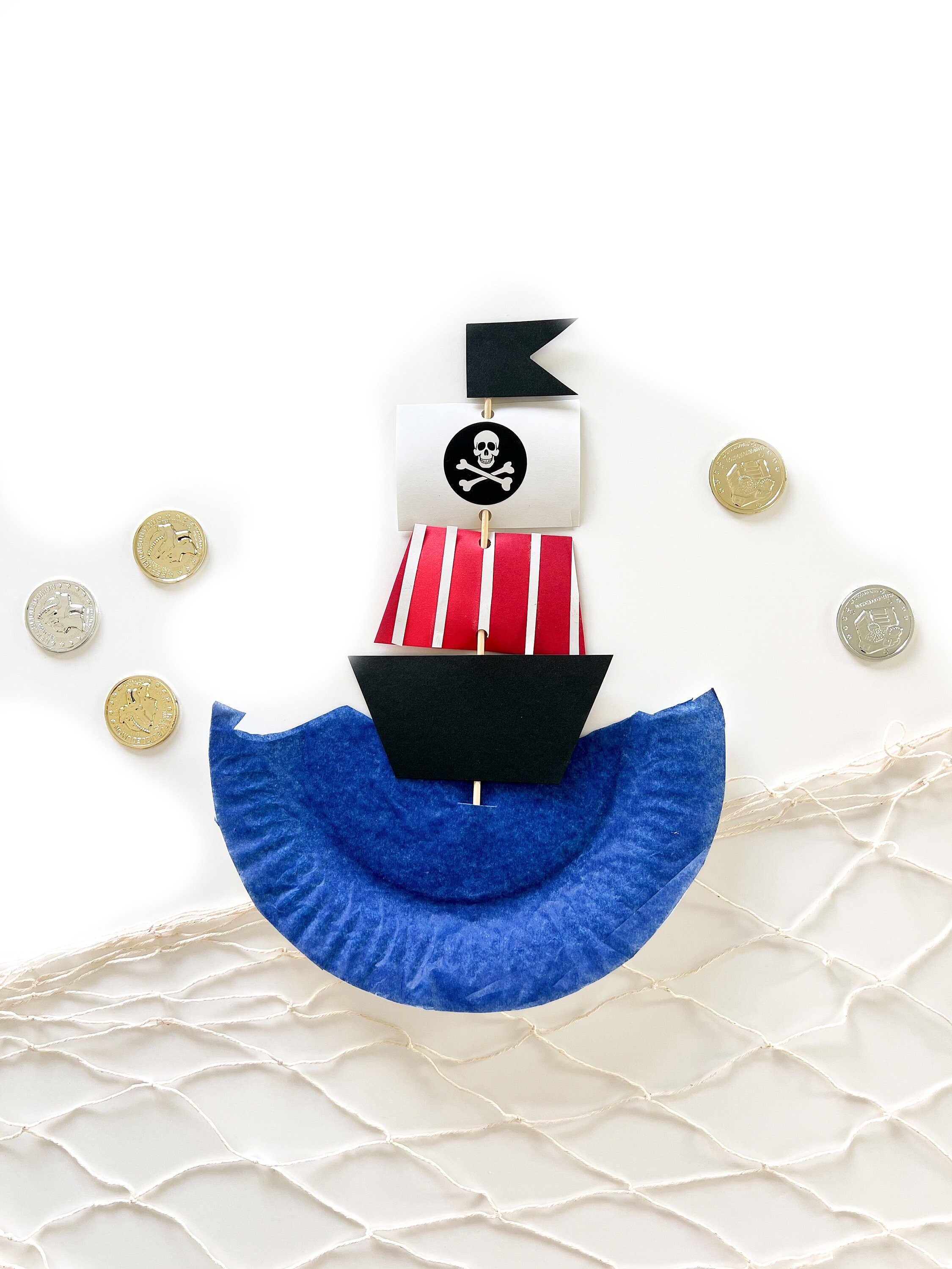 Pirate Ship Craft - Etsy