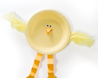 Easter Craft for Kids Baby Chick Craft Patterns Life Cycle of a Chicken ...