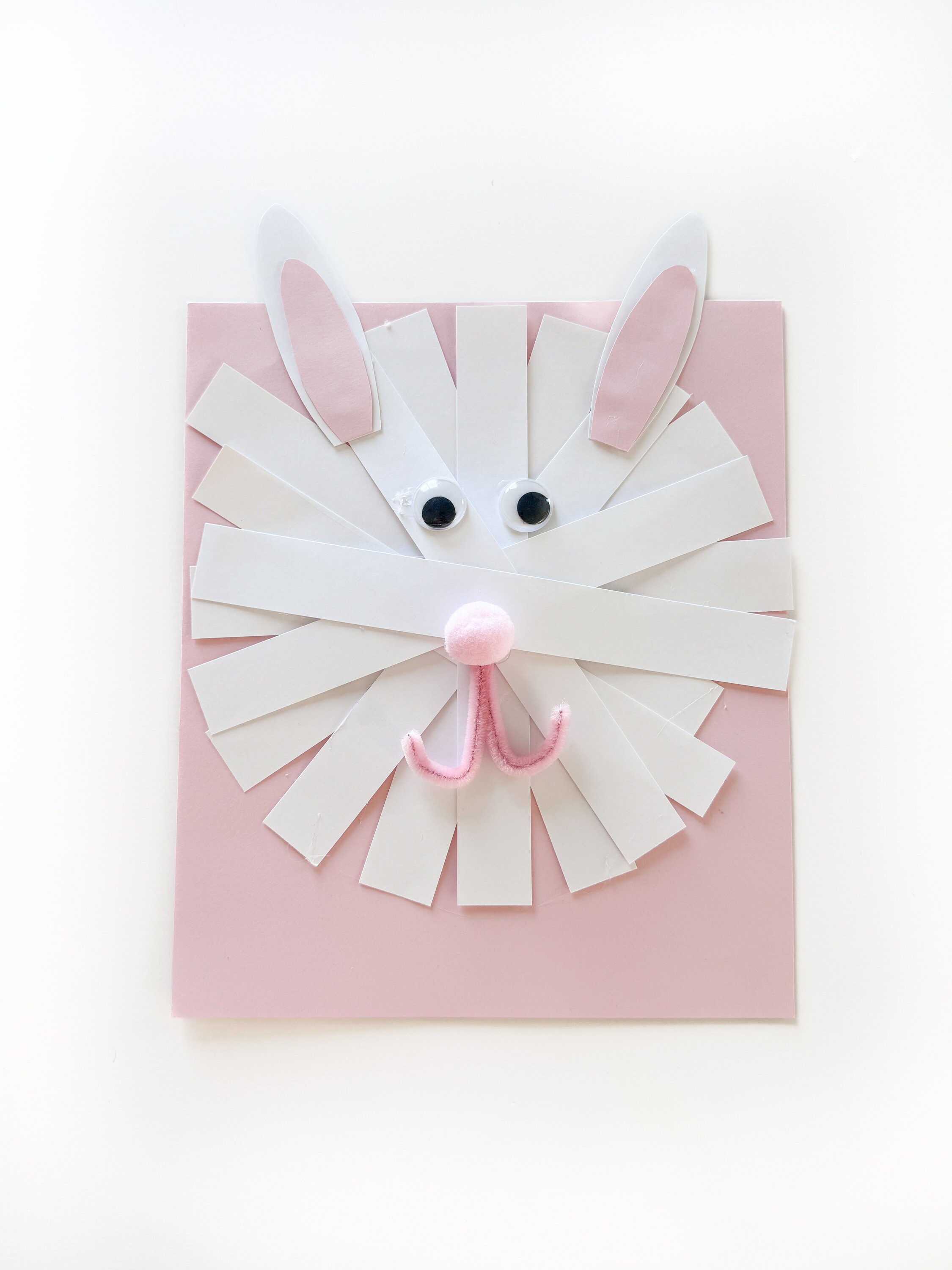 Paper Strip Bunny Craft - Etsy