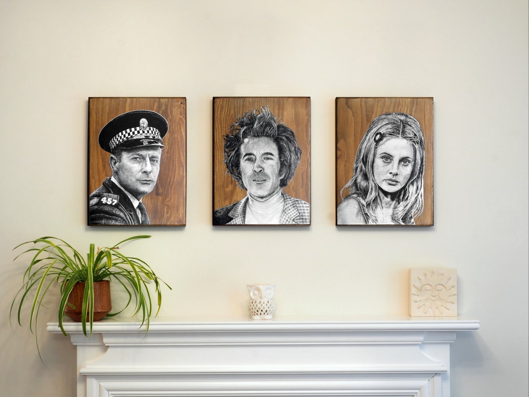 The Wicker Man 'sgt Howie, Lord Summerisle & Willow' Original Hand ...